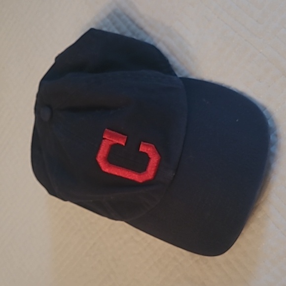 47 | Accessories | Vintage Block C Cleveland Indians Baseball Cap Mlb ...